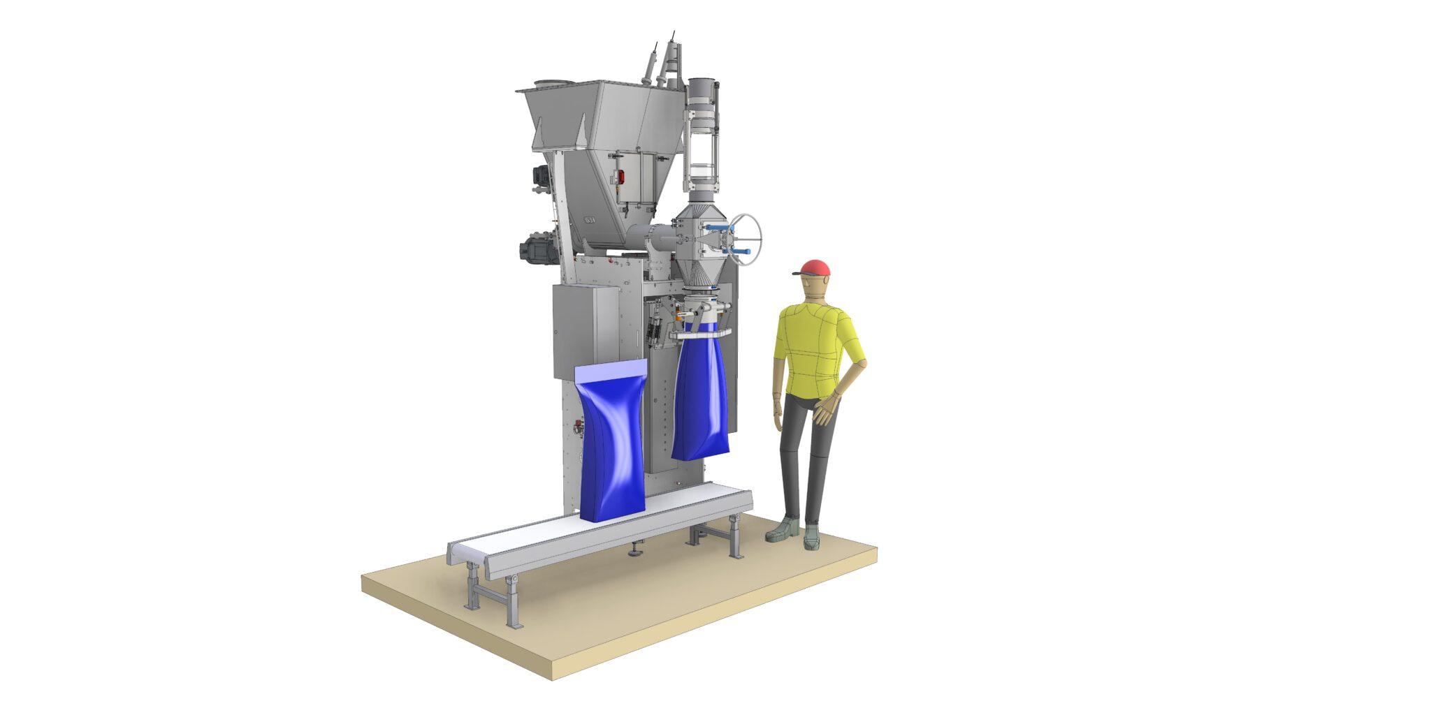Open-mouth bagging machines | Vebe Teknik AB